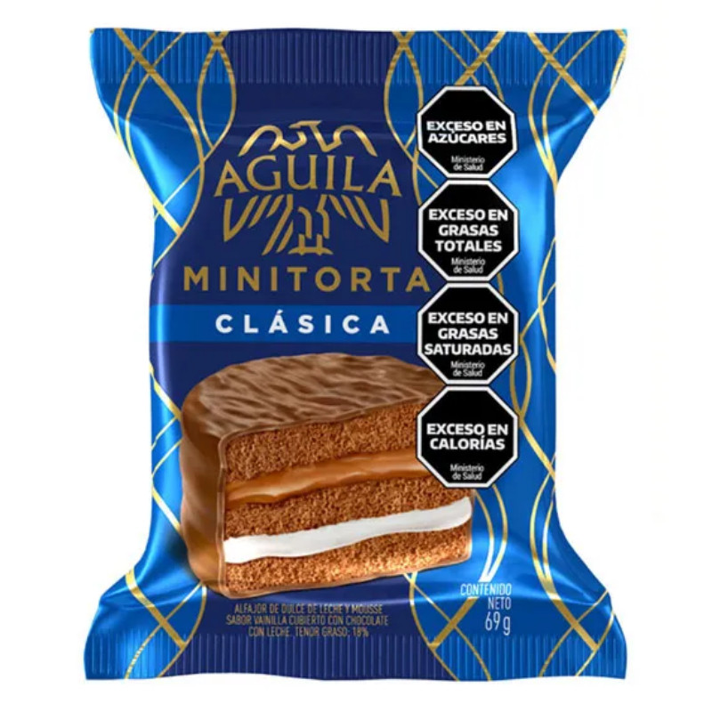 ALFAJOR AGUILA Minitorta Clasico 69 Gr